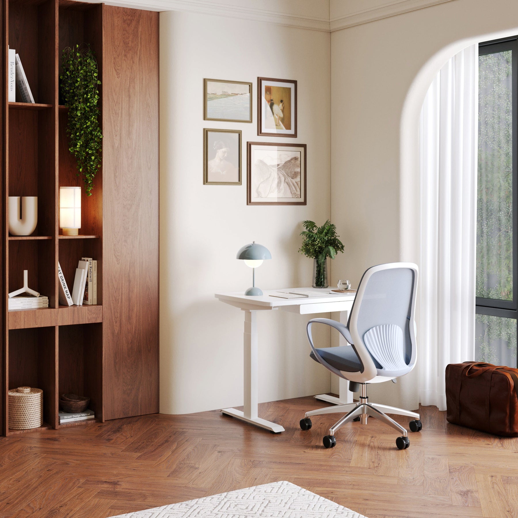 Corner Desk vs Straight Desk for Dual Monitors — URBANICA