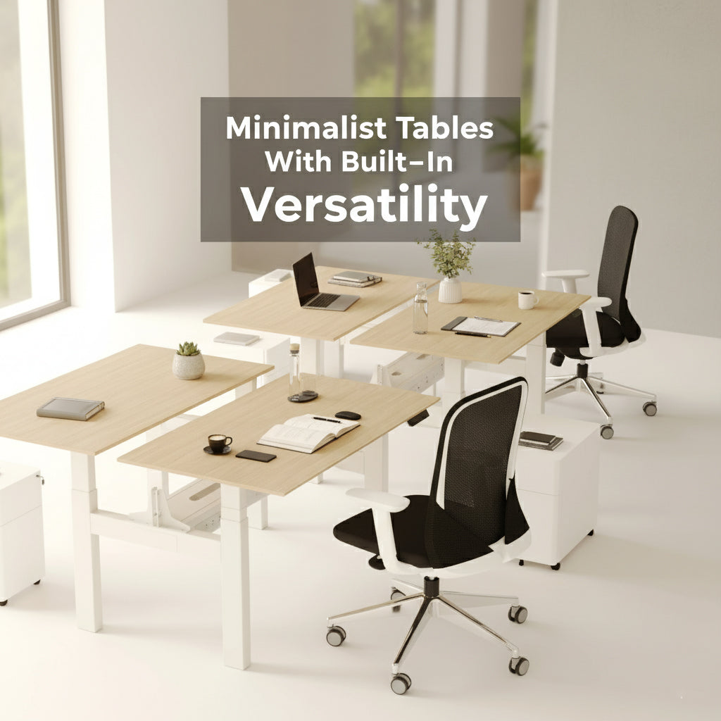 Minimalist Tables With Built-In Versatility — URBANICA